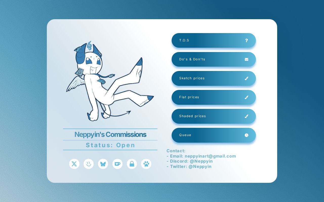 Neppyin Commissions!